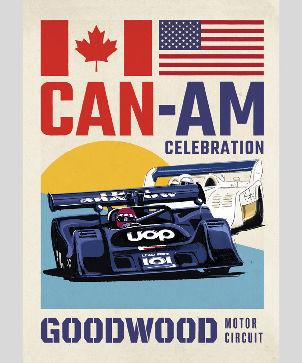 Can-Am Celebration Poster | The Goodwood&